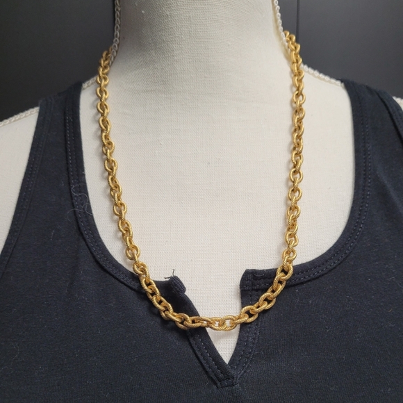 Monet | Jewelry | Vintage Gold Monet Chain 24 Necklace | Poshmark